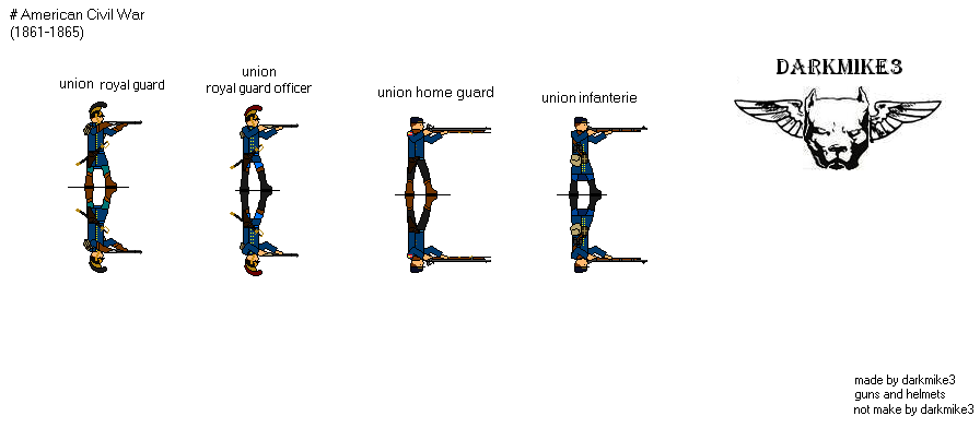 Union home soldiers | Paper Miniature